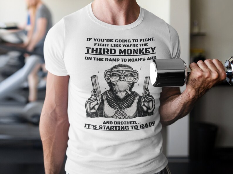 The Third Monkey Unisex T-shirt Briman2000 - Etsy