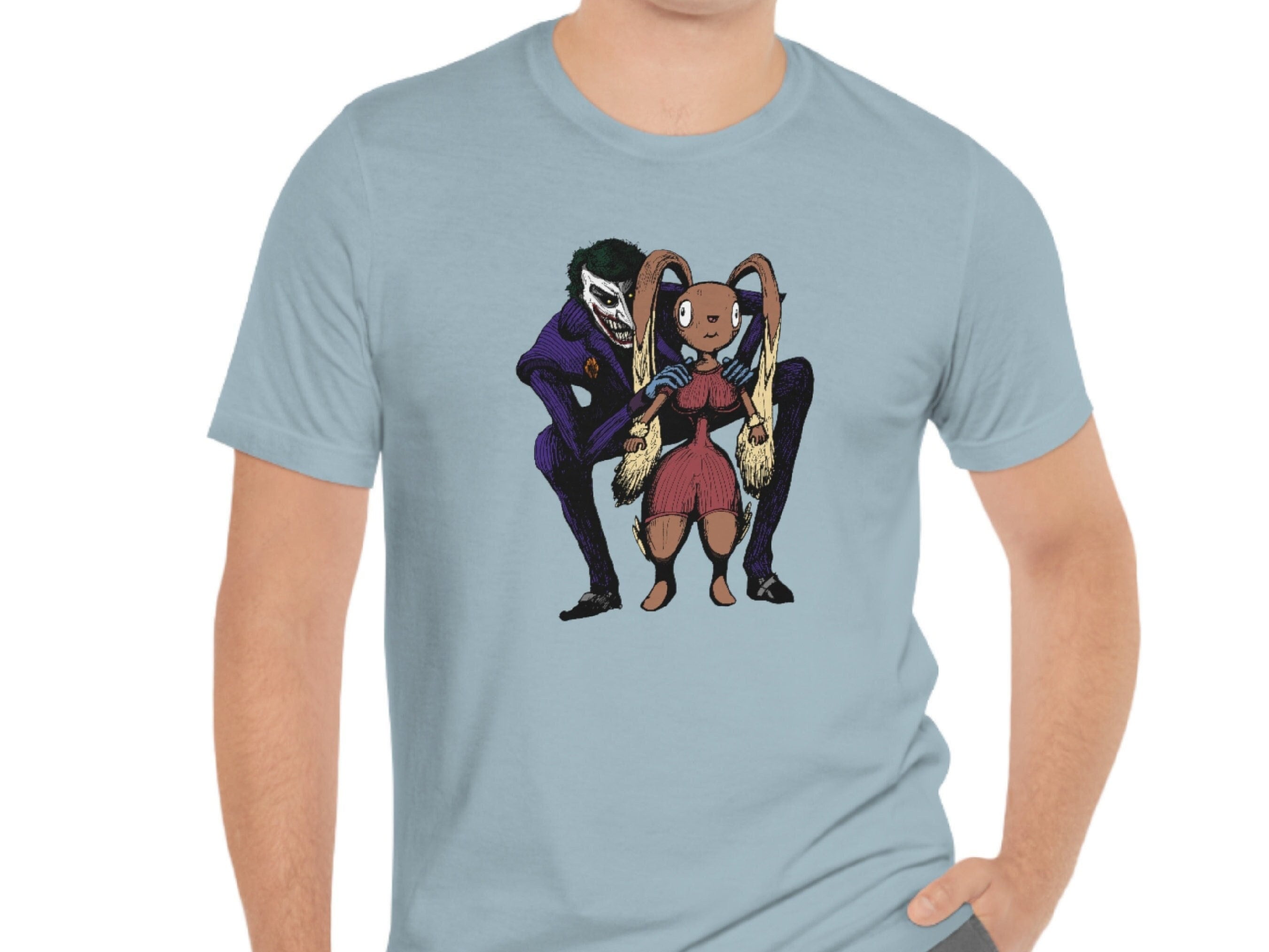 Joker and Lopunny Unisex T-shirt Briman2000 - Etsy