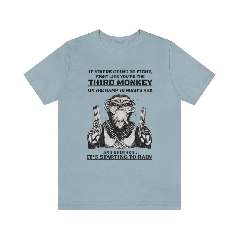 The Third Monkey Unisex T-shirt Briman2000 - Etsy