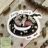 Pied Banana Ball Python on a Banana Pie Sticker - Etsy Canada