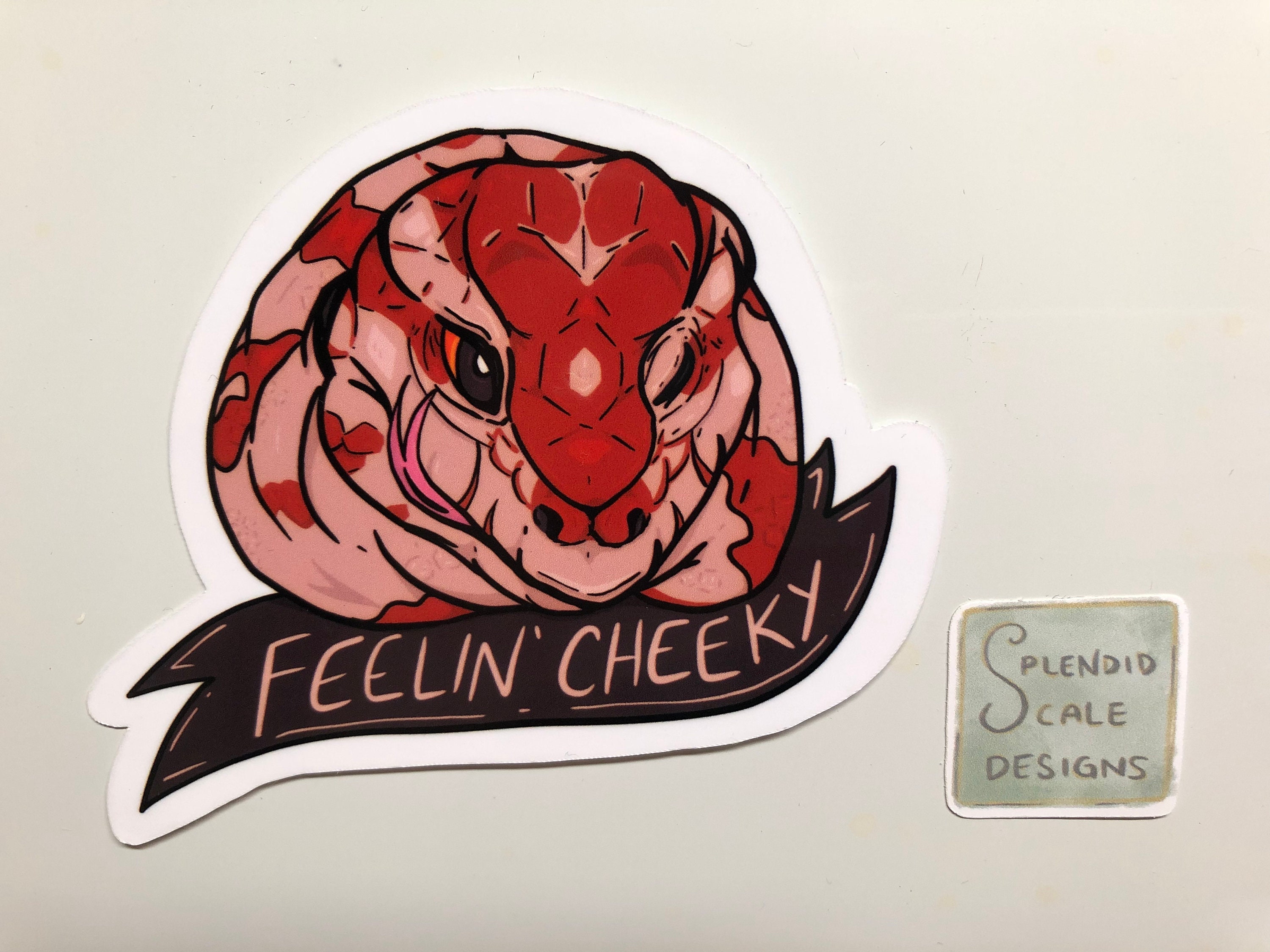 Cheeky Tegu Lizard Reptile Vinyl Sticker - Etsy