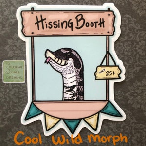 Hognose Snake Hissing Booth Reptile Vinyl Sticker Various Morphs - Etsy