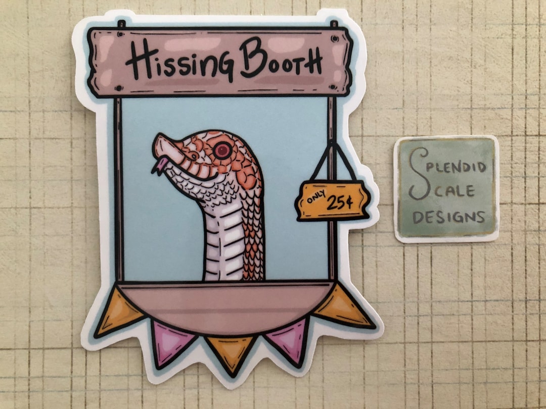 Hognose Snake Hissing Booth Reptile Vinyl Sticker Various Morphs - Etsy