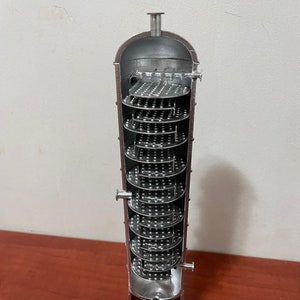 Distillation Column Refinery Model for 3D Printing - Etsy