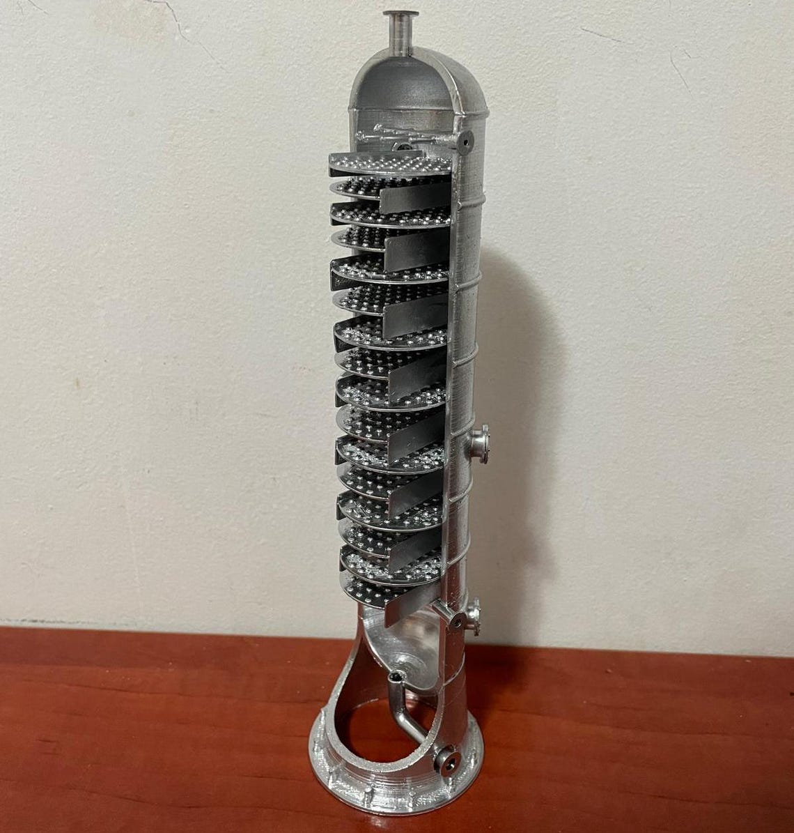 Distillation Column Refinery Model for 3D Printing - Etsy