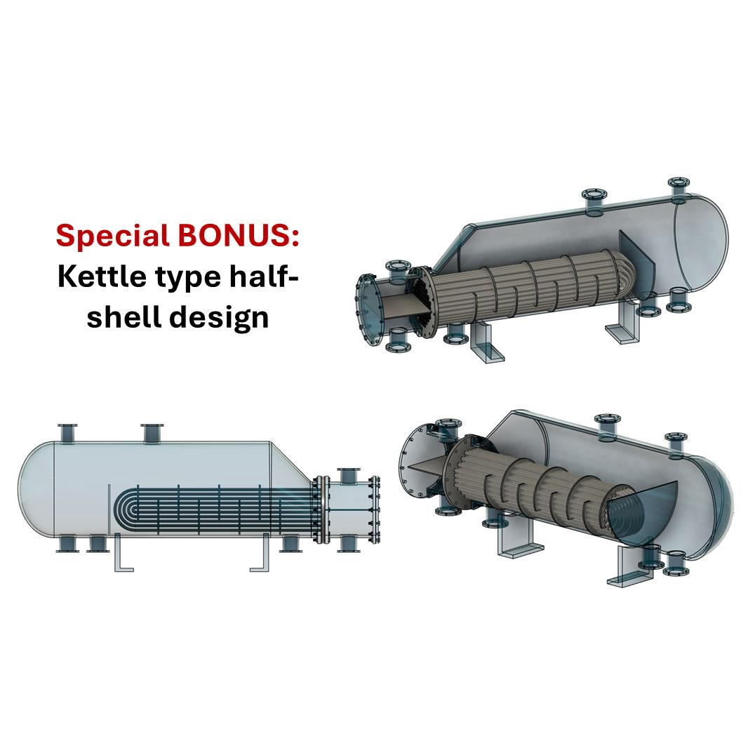Heat Exchanger Refinery Model for 3D Printing Full/half Shell - Etsy
