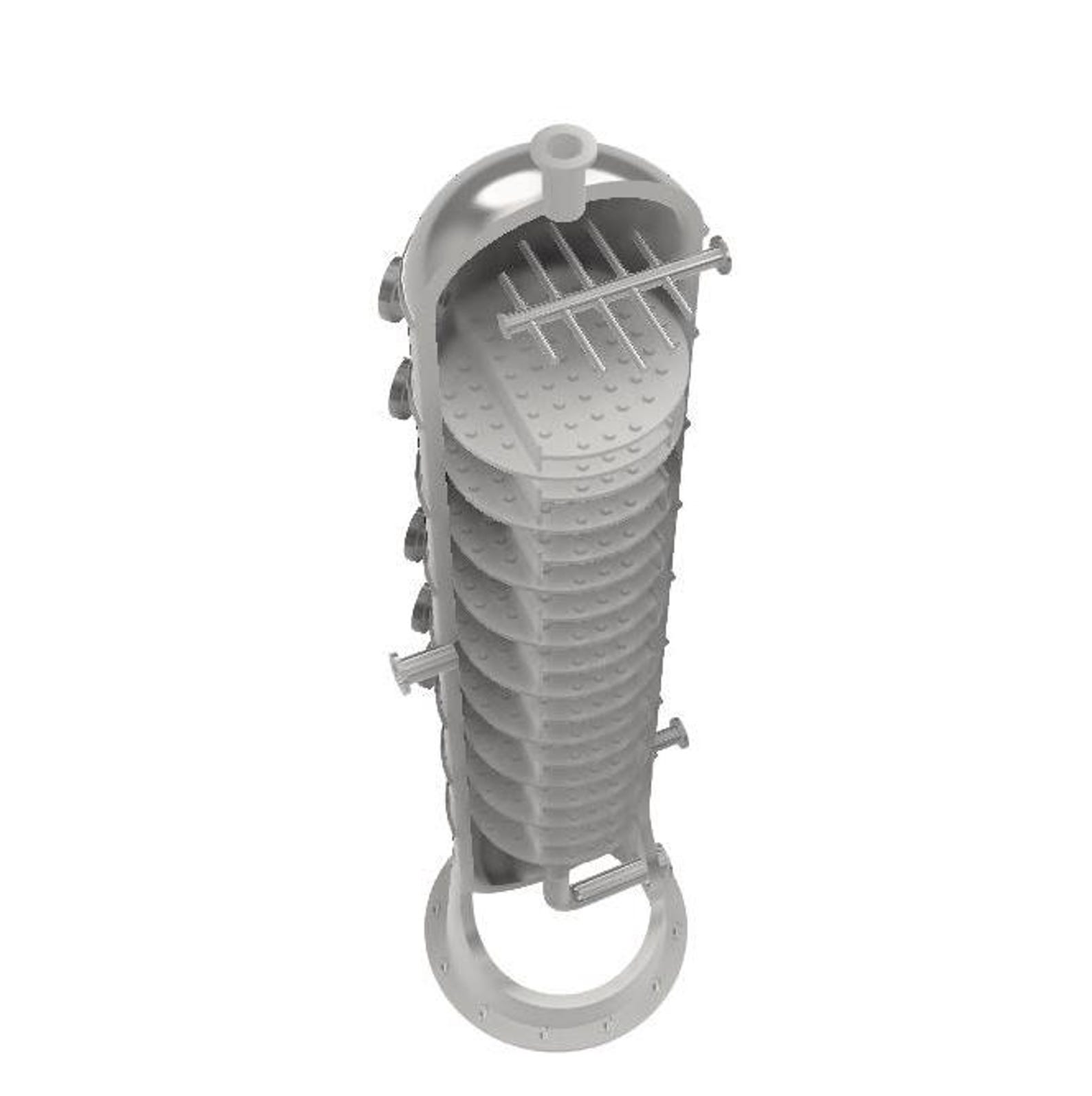 Distillation Column Refinery Model for 3D Printing - Etsy