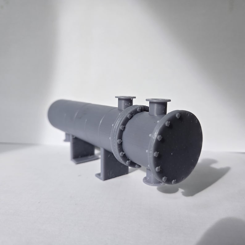 Heat Exchanger Refinery Model for 3D Printing Full/half Shell - Etsy