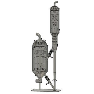 Fluid Catalytic Cracker FCC Unit 3D Model for 3D Printing - Etsy