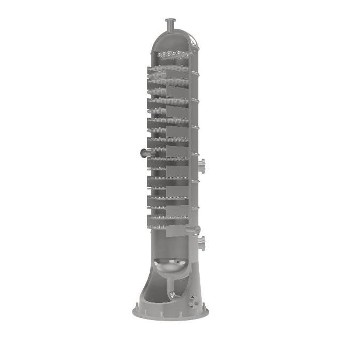 Distillation Column Refinery Model For 3d Printing Etsy