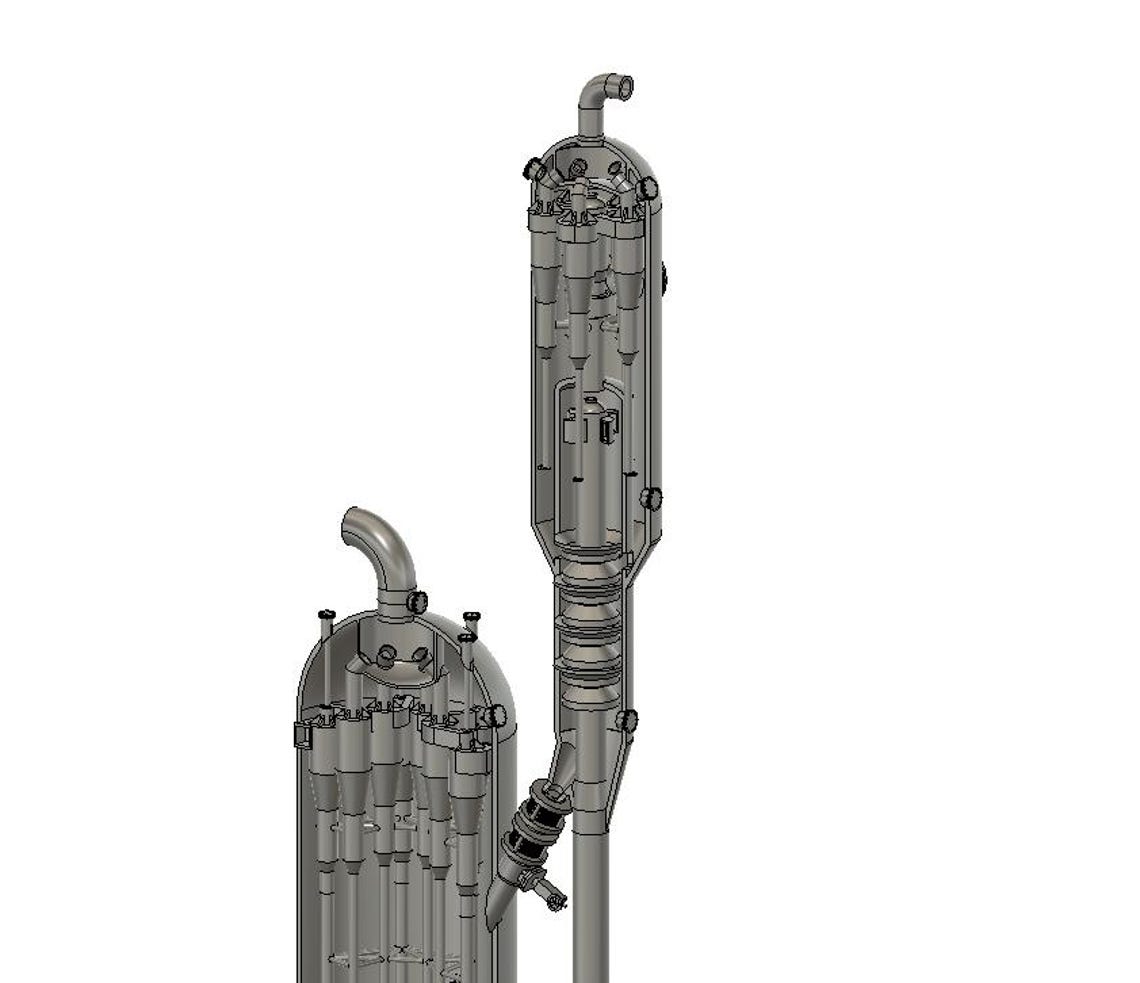 Fluid Catalytic Cracker FCC Unit 3D Model for 3D Printing - Etsy