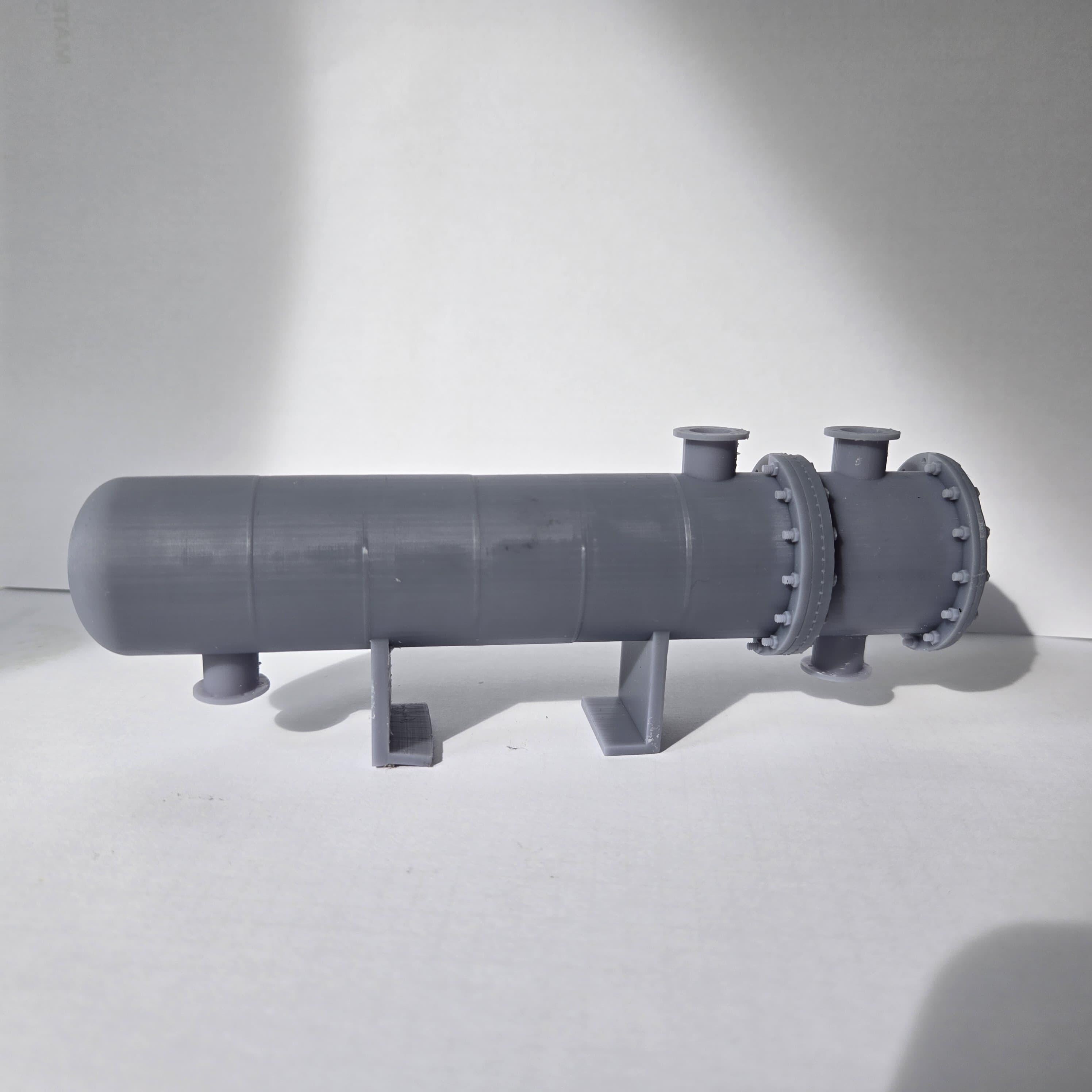 Heat Exchanger Refinery Model for 3D Printing Full/half Shell - Etsy