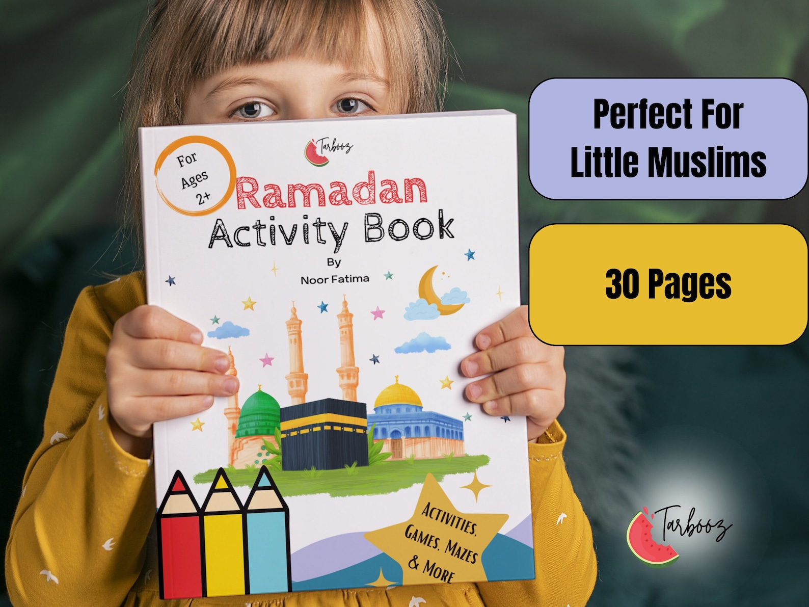 Ramadan Activity Book Eid Book Ramadan Coloring Book Muslim Kids ...