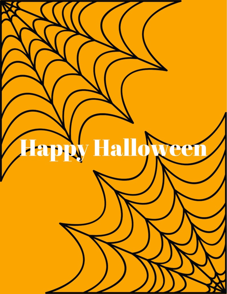 Happy Halloween Printable - Etsy
