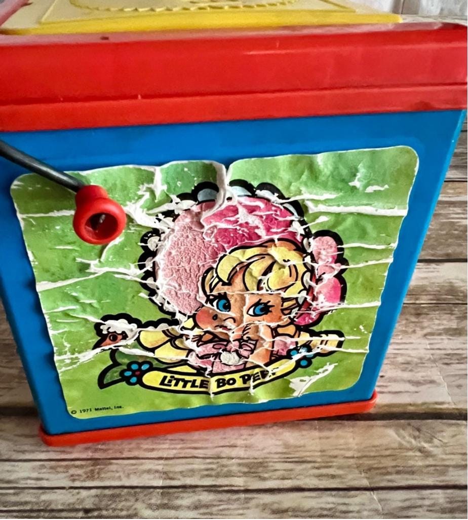 Mattel Mother Goose Jack in the Box - Etsy