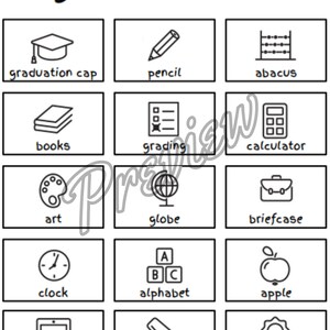 Back to School DIY Bingo - Etsy