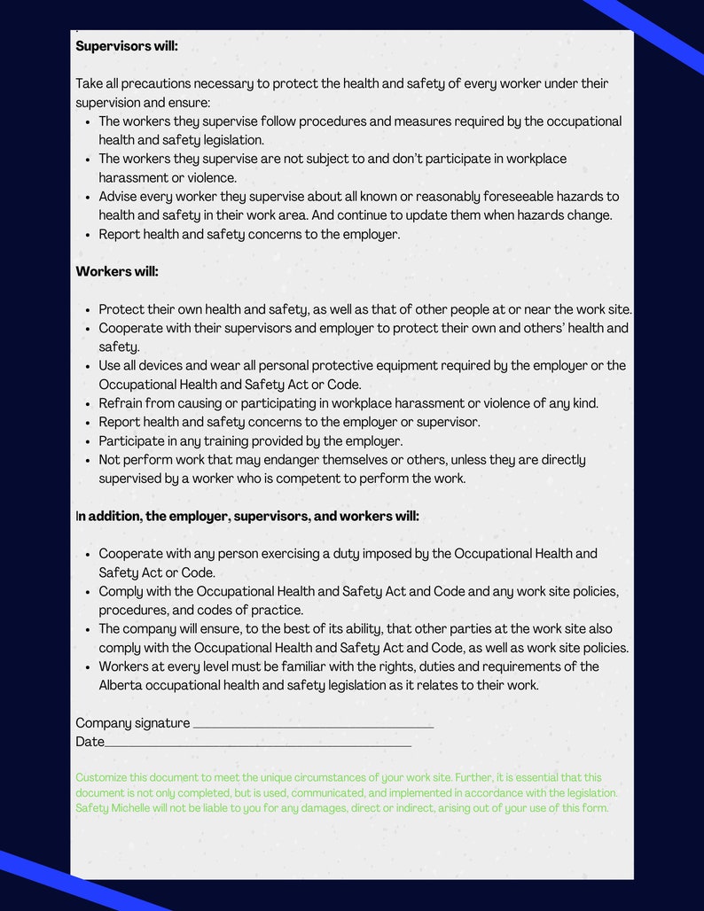 Health & Safety Policy Statement-template - Etsy Health & Safety Policy Statement-template - Etsy