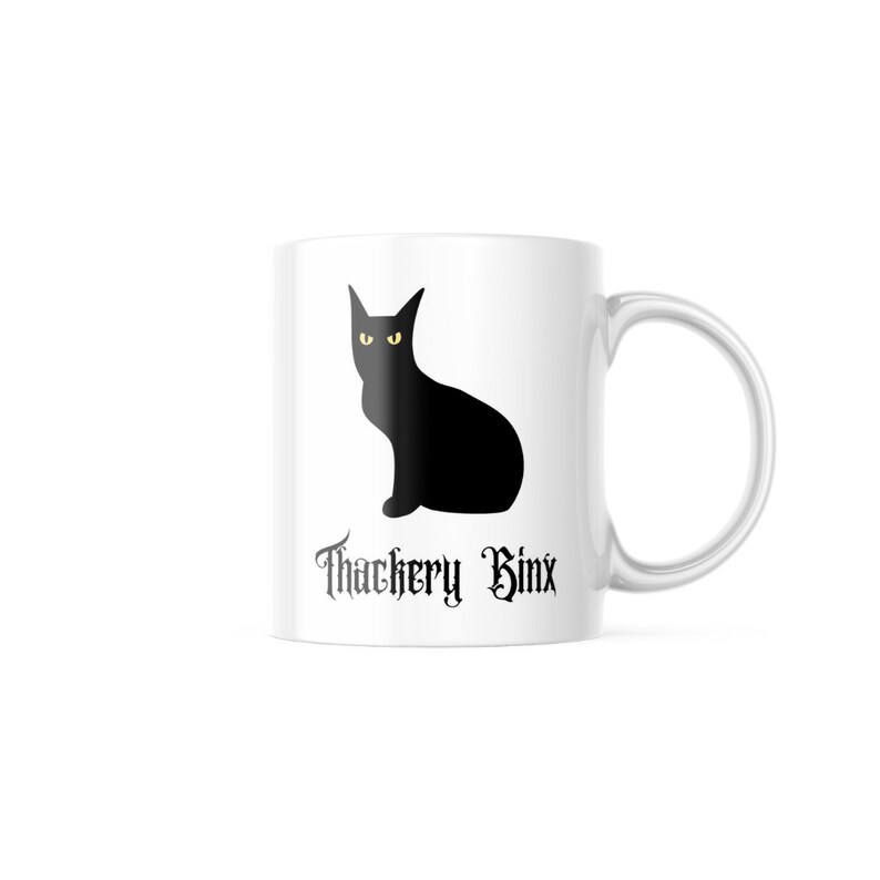 Thackery Binx Halloween Mug Hocus Pocus Mug, Hocus Pocus Gift, Black ...