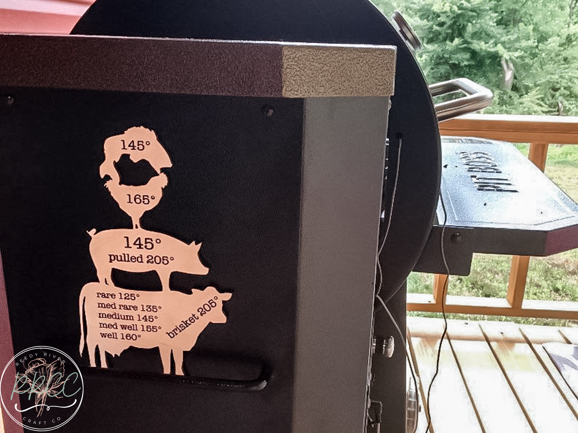 Internal Temperature Cooking Guide Magnet, Meat Temp Magnet, Grilling ...