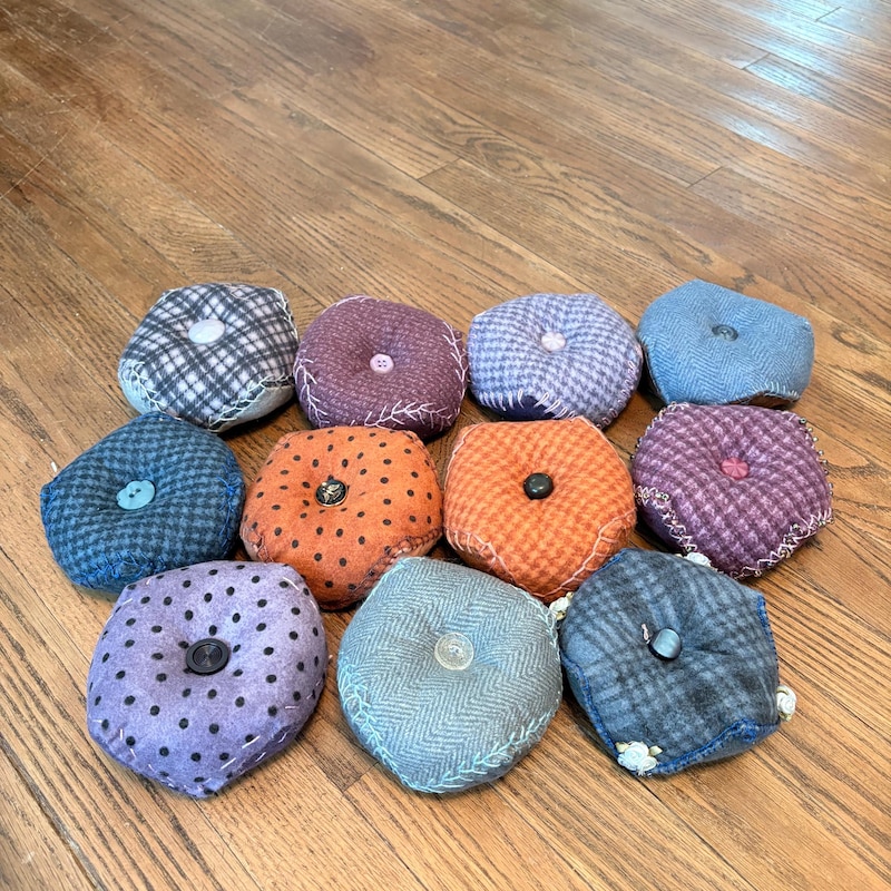 Blue Pin Cushion - Etsy
