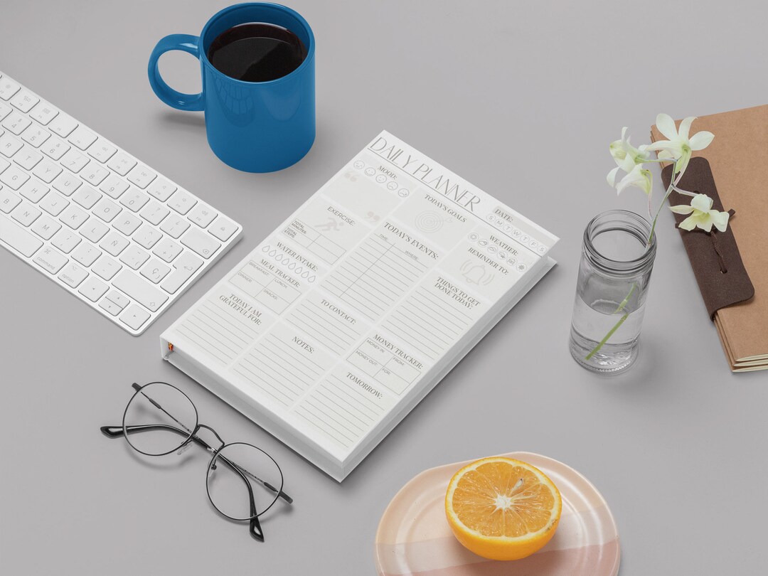 Daily to Do List, Daily Planner, Instant Download, Minimal Productivity ...