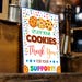 Printable Enjoy Your Cookies Thank You Sign, Cookie Booth Sign, Cookie ...