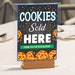 Printable PDF Cookie Booth Sign Set, We Accept Payments Sign Cash ...