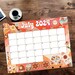 Printable Retro Vibe July 2024 Calendar, Colorful Classic Nostalgic ...