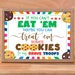 Printable Cookie Booth Sign, PDF Donate Cookies for Military Troops, If ...
