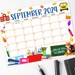 Printable Back to School September 2024 Calendar - Etsy