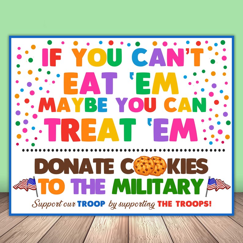 PDF Donate Cookies to Military Troops, If You Can't Eat 'em Treat 'em ...