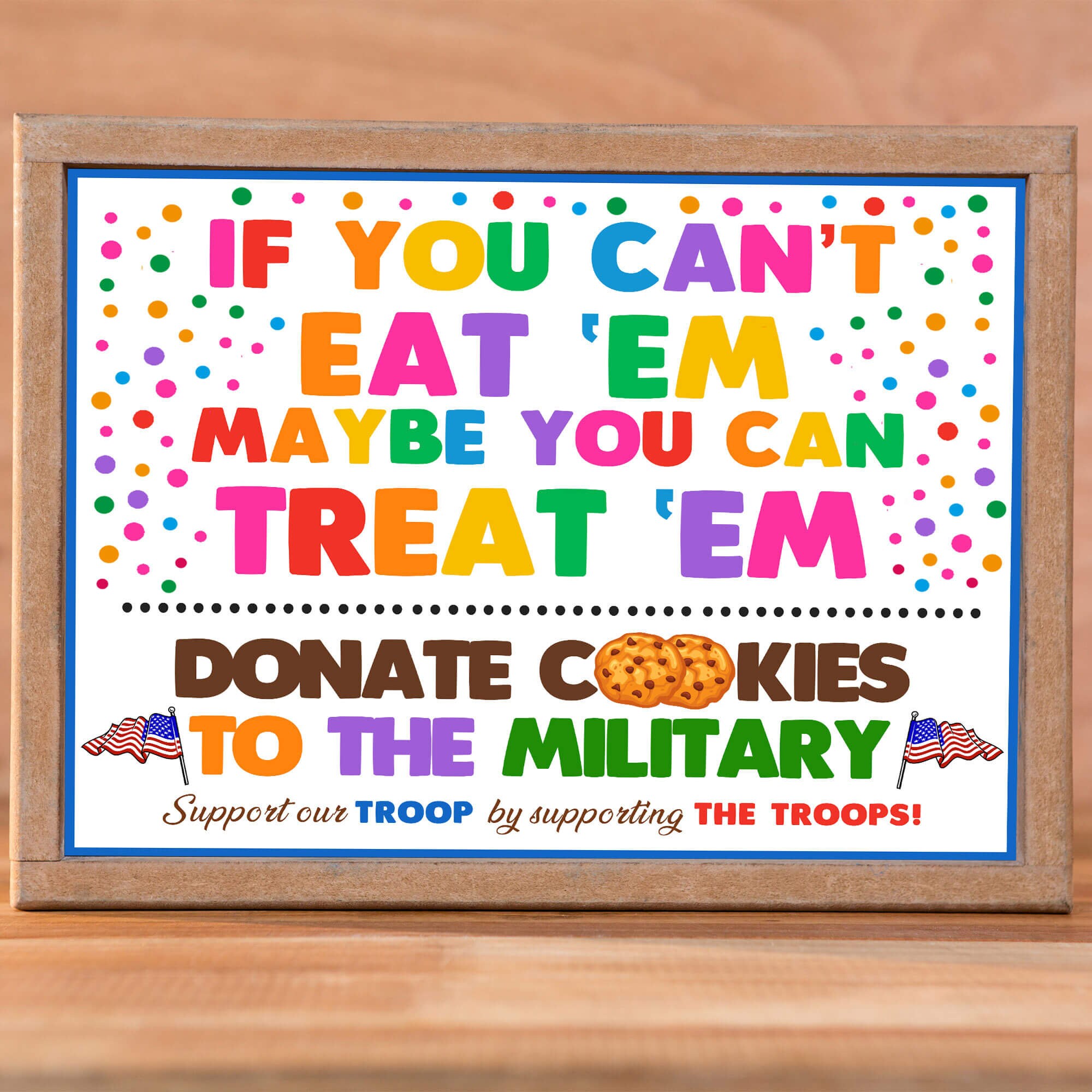 PDF Donate Cookies to Military Troops, If You Can't Eat 'em Treat 'em ...