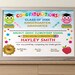 Kindergarten Graduation Diploma, Editable Preschool, Daycare, Prek, Any ...
