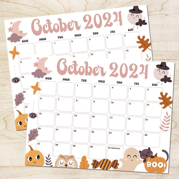 2024 Calendar - Etsy