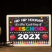 Editable Hip Hip Hooray Last Day of Preschool Sign, End of School Year ...