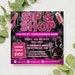 DIY Sip and Shop Flyer, Editable Pop up Shop Flyer, Shopping Event ...