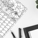 2023 Calendar PDF, Floral Calendar 12 Month Coloring Pages, Printable ...