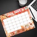 Printable Retro Vibe July 2024 Calendar, Colorful Classic Nostalgic ...