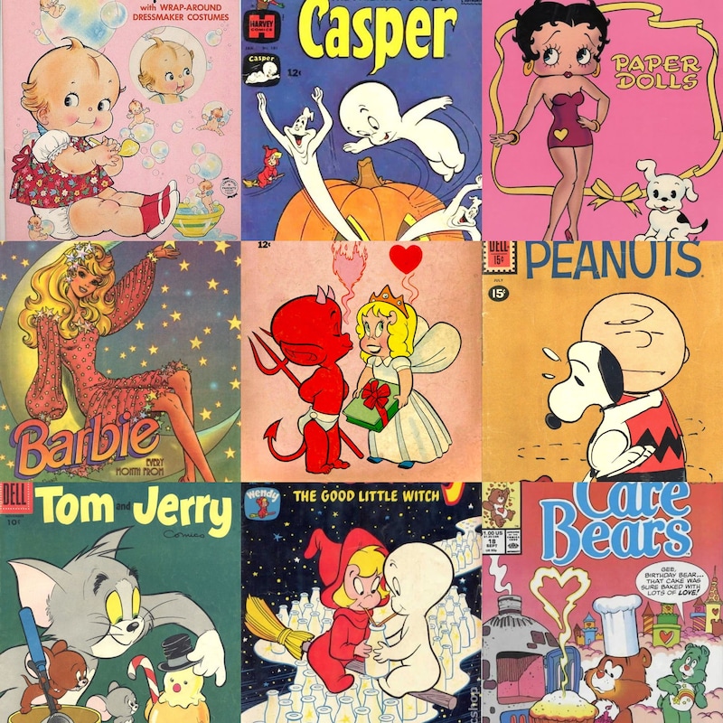 90 Cartoon Poster - Etsy UK