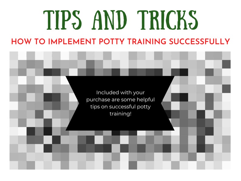 Editable Christmas Potty Training Chart, Potty Training, Christmas ...