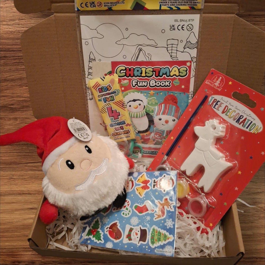 Mini Christmas Eve Box, Christmas Gift Kid, Children's Gift, Child's ...