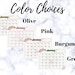 Printable Blank Monthly Calendar, January to December, PDF Instant ...