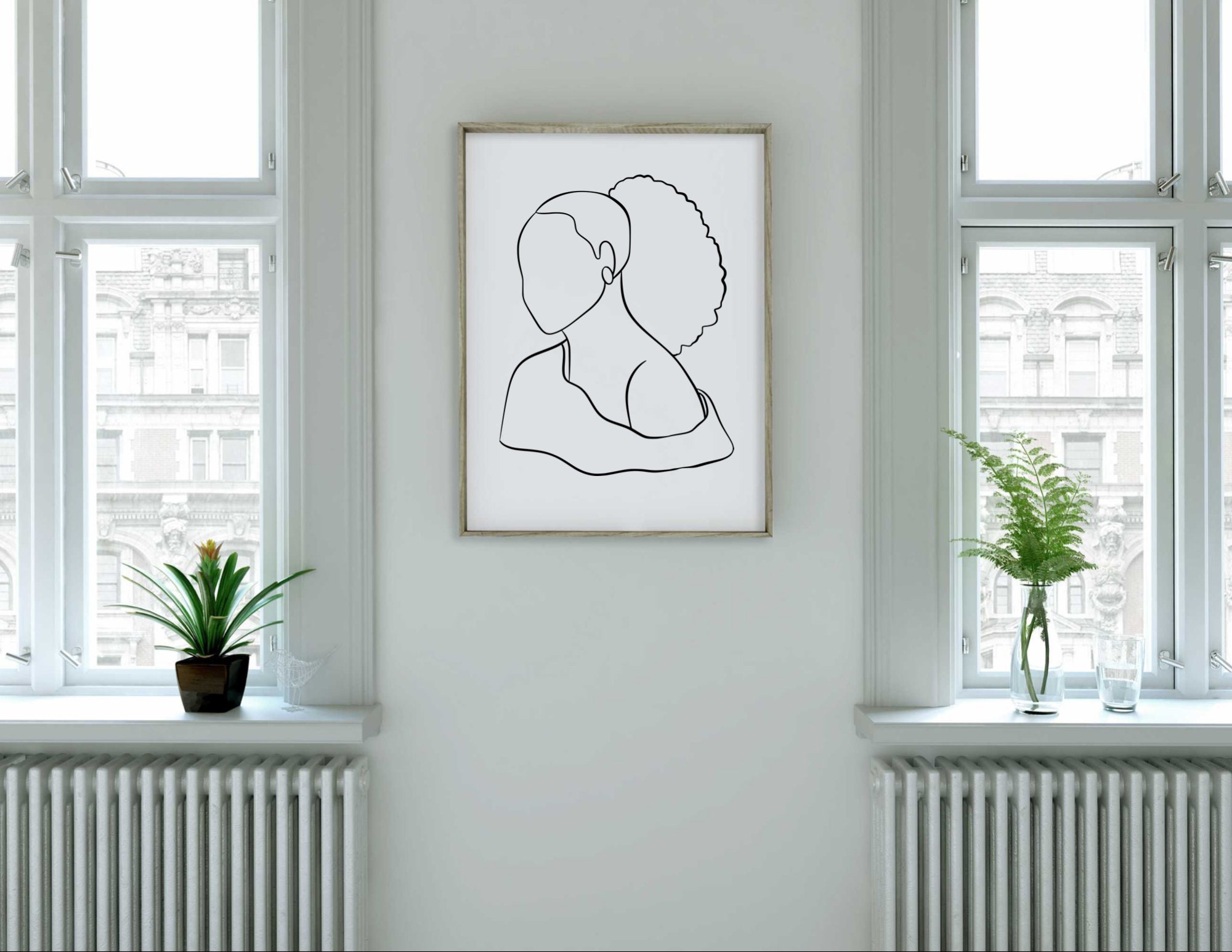 Printable, Female Poster Art, Instant Download, 7 Prints, PNG - Etsy