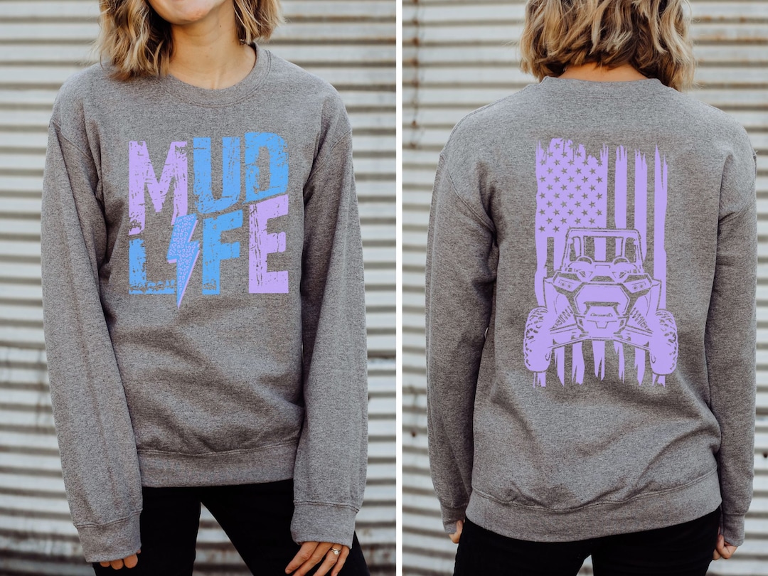 Sxs Side by Side Sweatshirt, UTV Crew, Side by Side is How We Ride, off ...