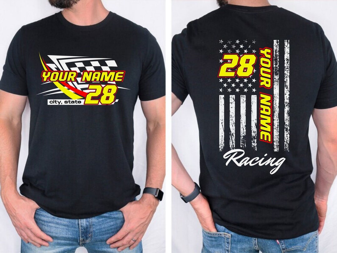 Custom Racing Shirt, Pit Crew, Dirt Track Shirt, BMX Race Team Shirt ...