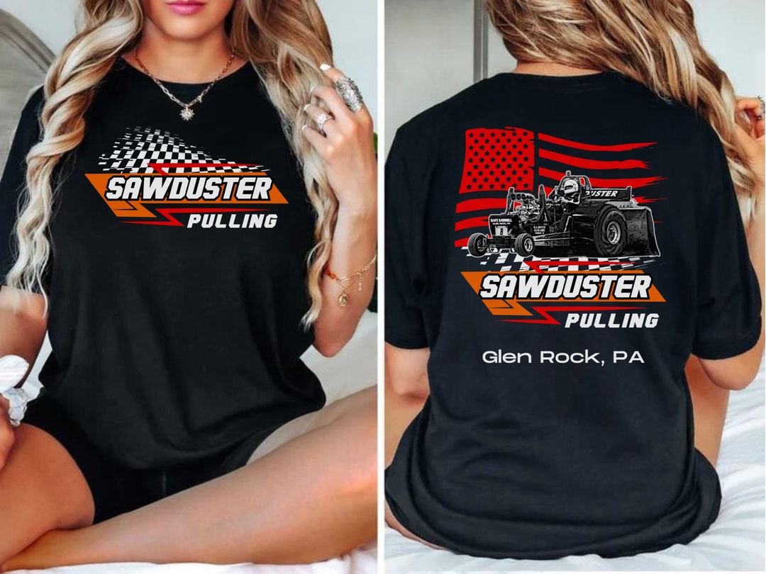 Custom Tractor Pull Shirt, Truck Pulling Season, Pit Crew, Dirt Track ...