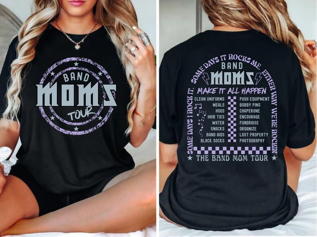 Band Mom Shirt, Funny Marching Band Mama Gift, School Mom Shirt, Band ...