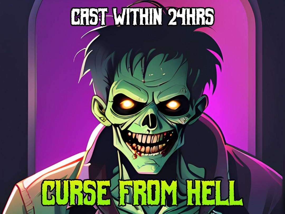 Curse From Hell Theyll Pay for What Theyve Done - Etsy