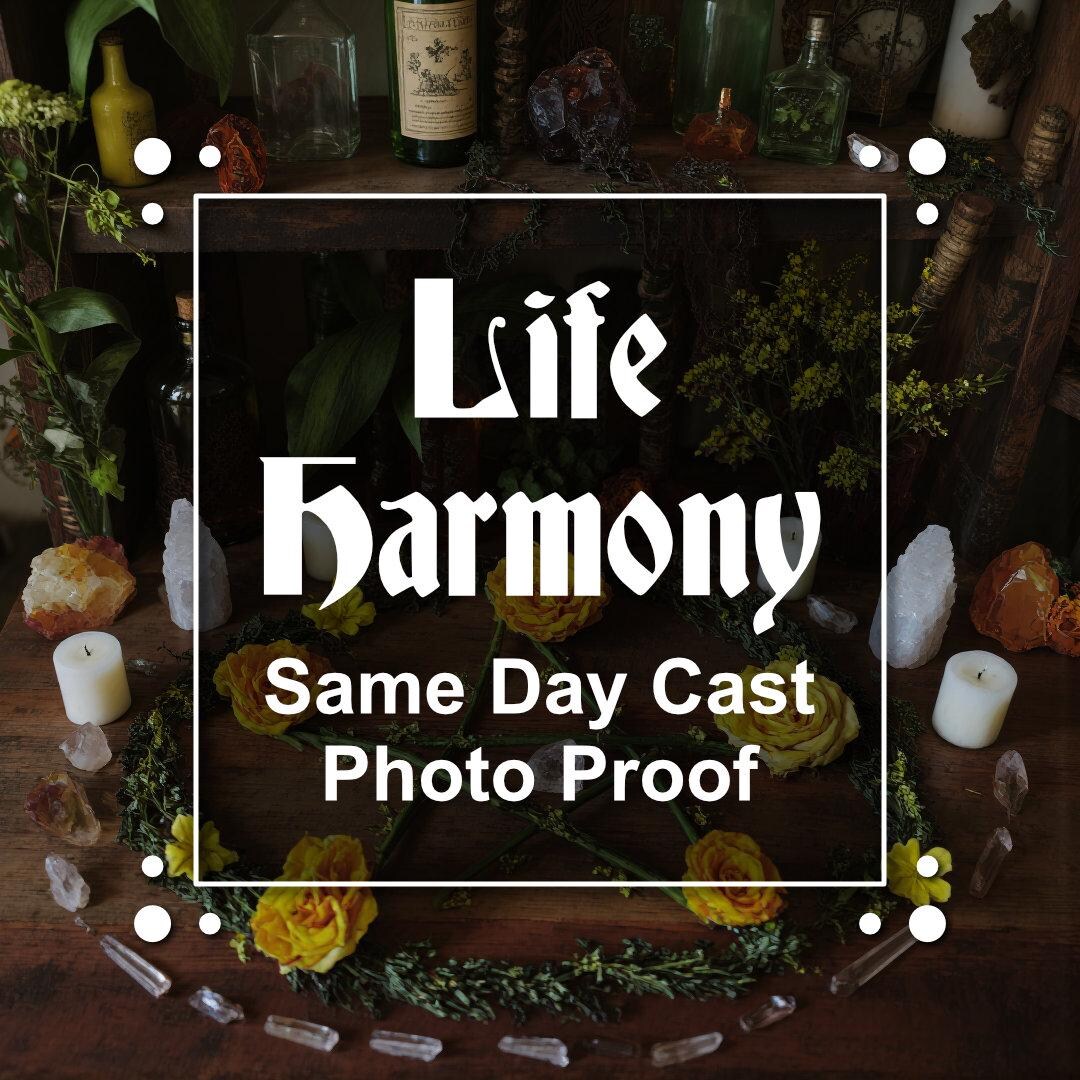 Life Harmony Ritual: Manifest Peace, Wholeness, and Balance - Etsy