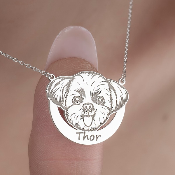 Shih Tzu Jewelry Necklace - Etsy